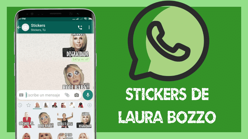 Stickers de Laura Bozzo para Whatsapp 》Nuevo Pack