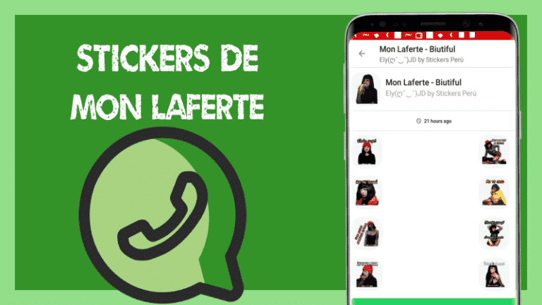 🥇 Stickers de Mon Laferte para Whatsapp 《 PACK
